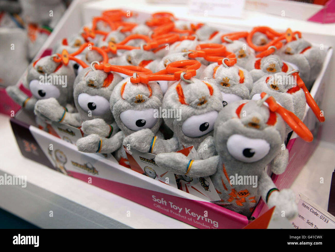 2012 olympic mascot toy hi-res stock photography and images - Alamy
