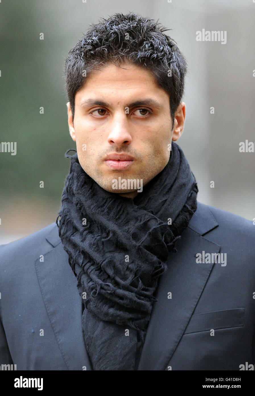West ham defender manuel da costa arrives redbridge magistrates court ...