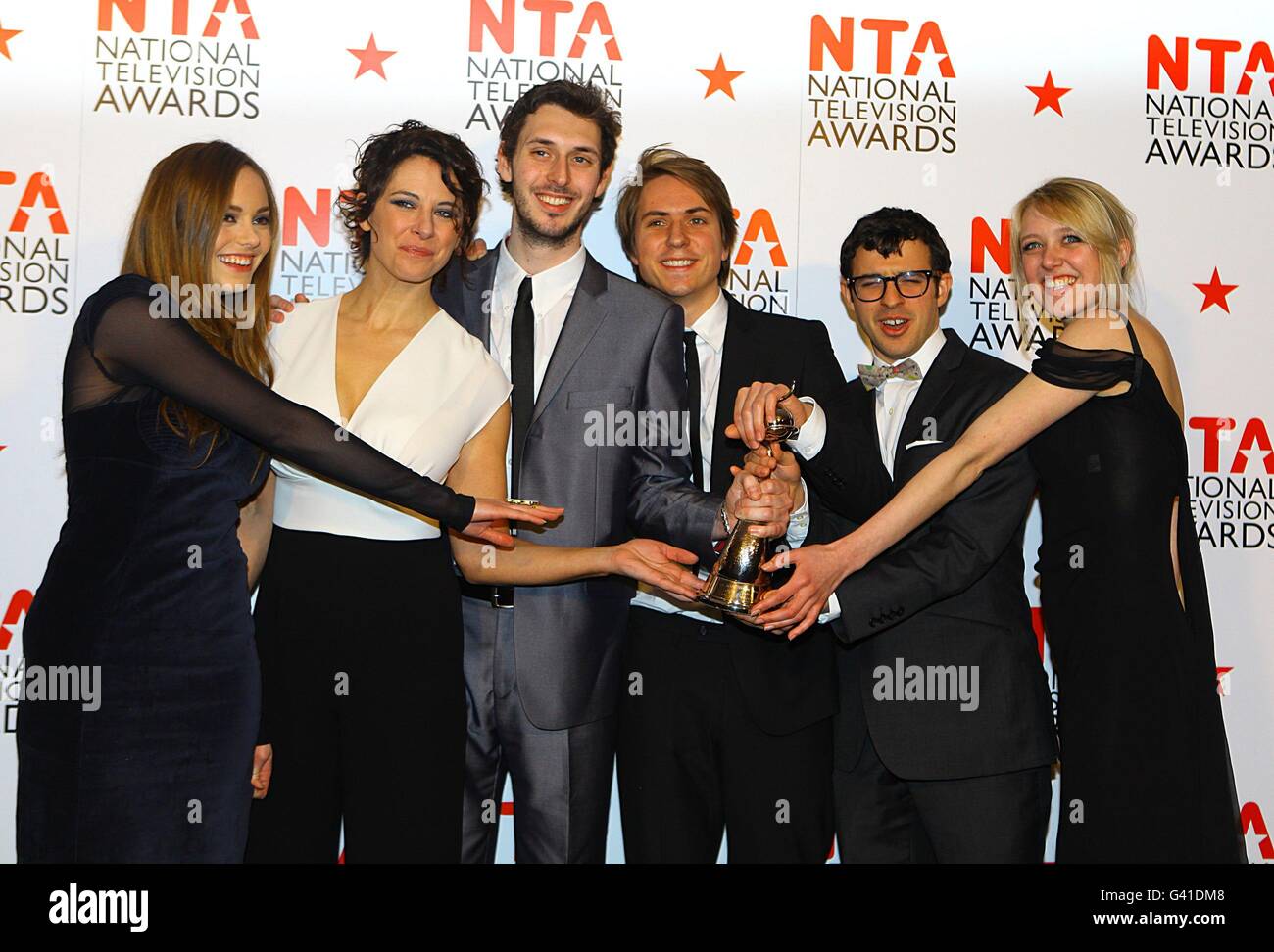 The inbetweeners simon bird and joe thomas hi-res stock photography and ...