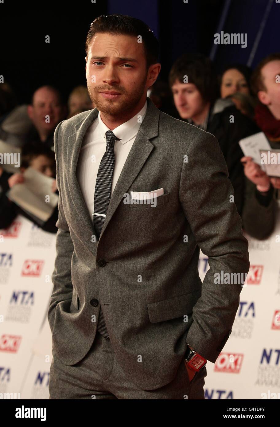 Matt di angelo arriving 2011 national television awards o2 arena hi-res ...