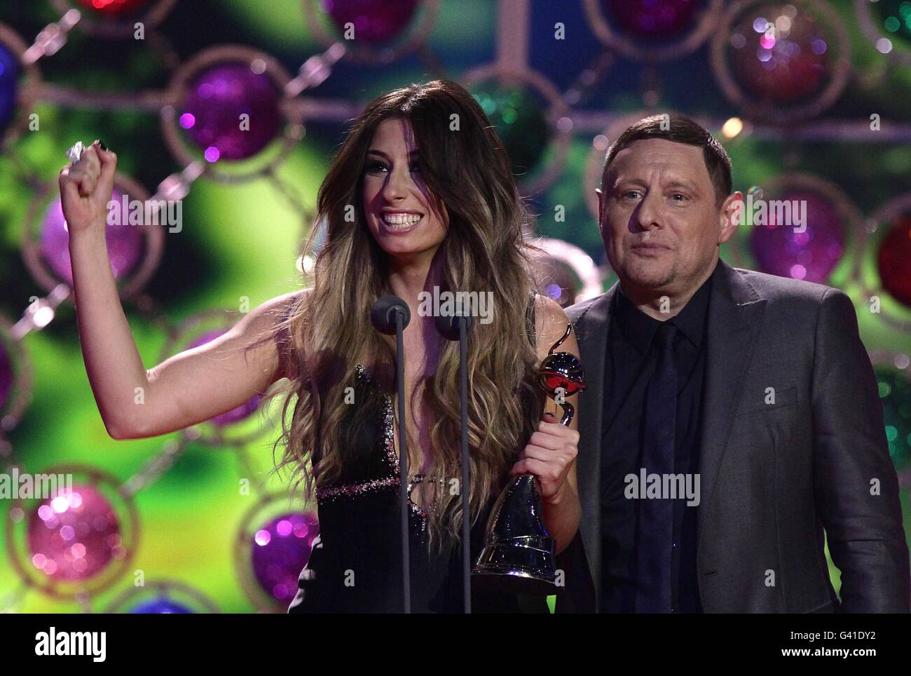Solomon shaun ryder on stage 2011 national television o2 arena hi-res ...