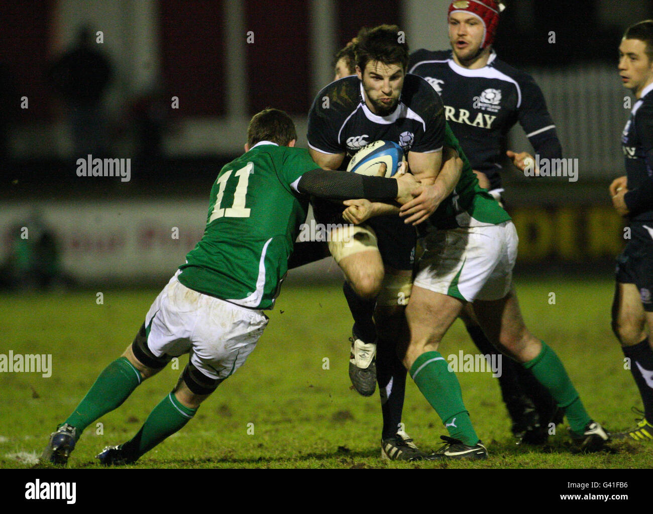 Rugby Union - International Match - Scotland A v Irish Wolfhounds ...