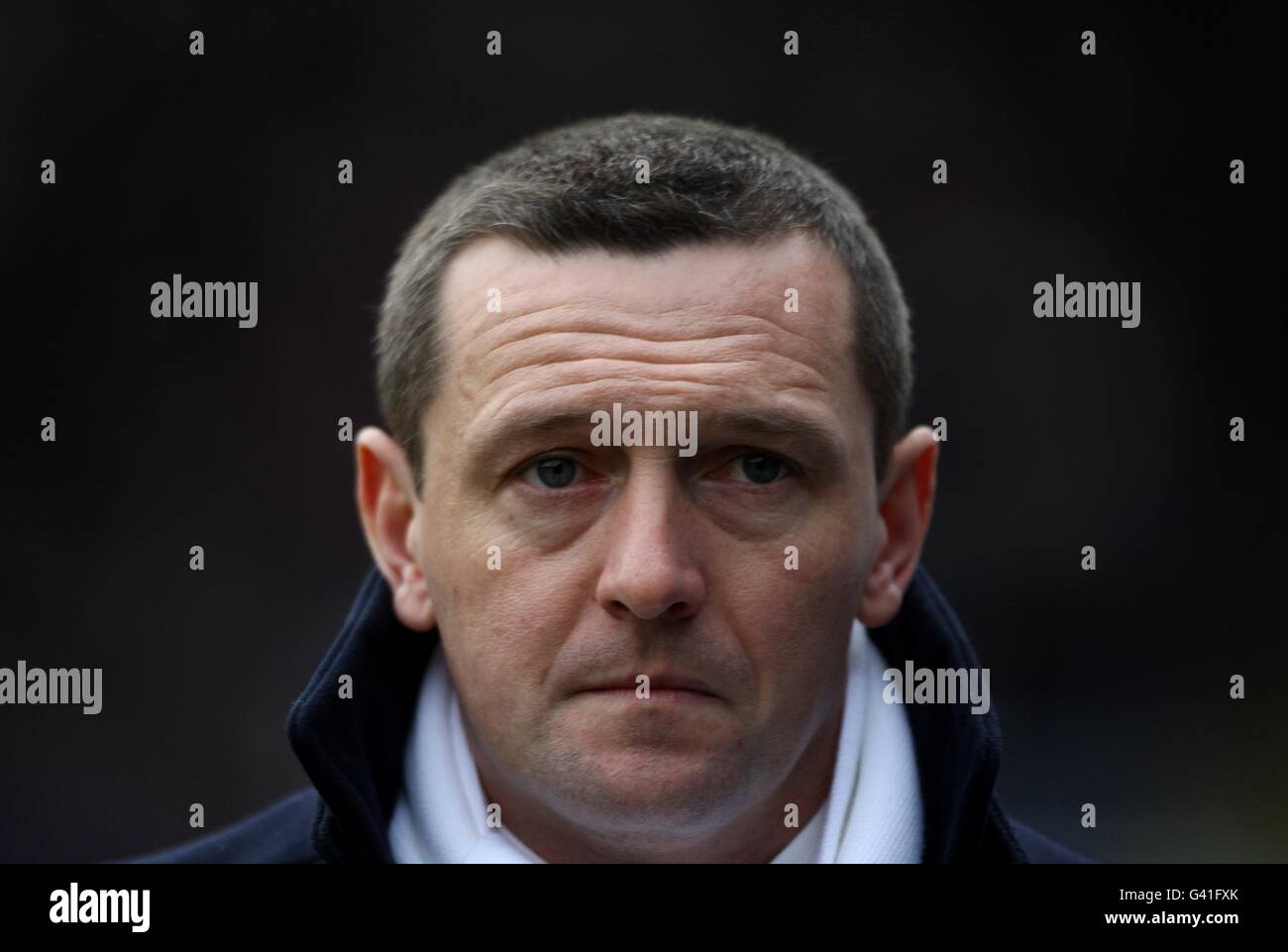 Coventry City manager Adrian Boothroyd prior to kick off Stock Photo ...