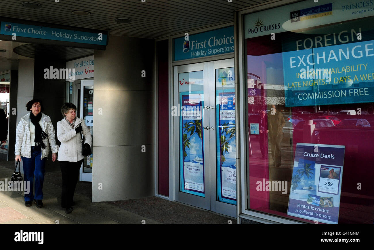 First Choice shop in Birmingham. Thompson travel and First Choice are ...