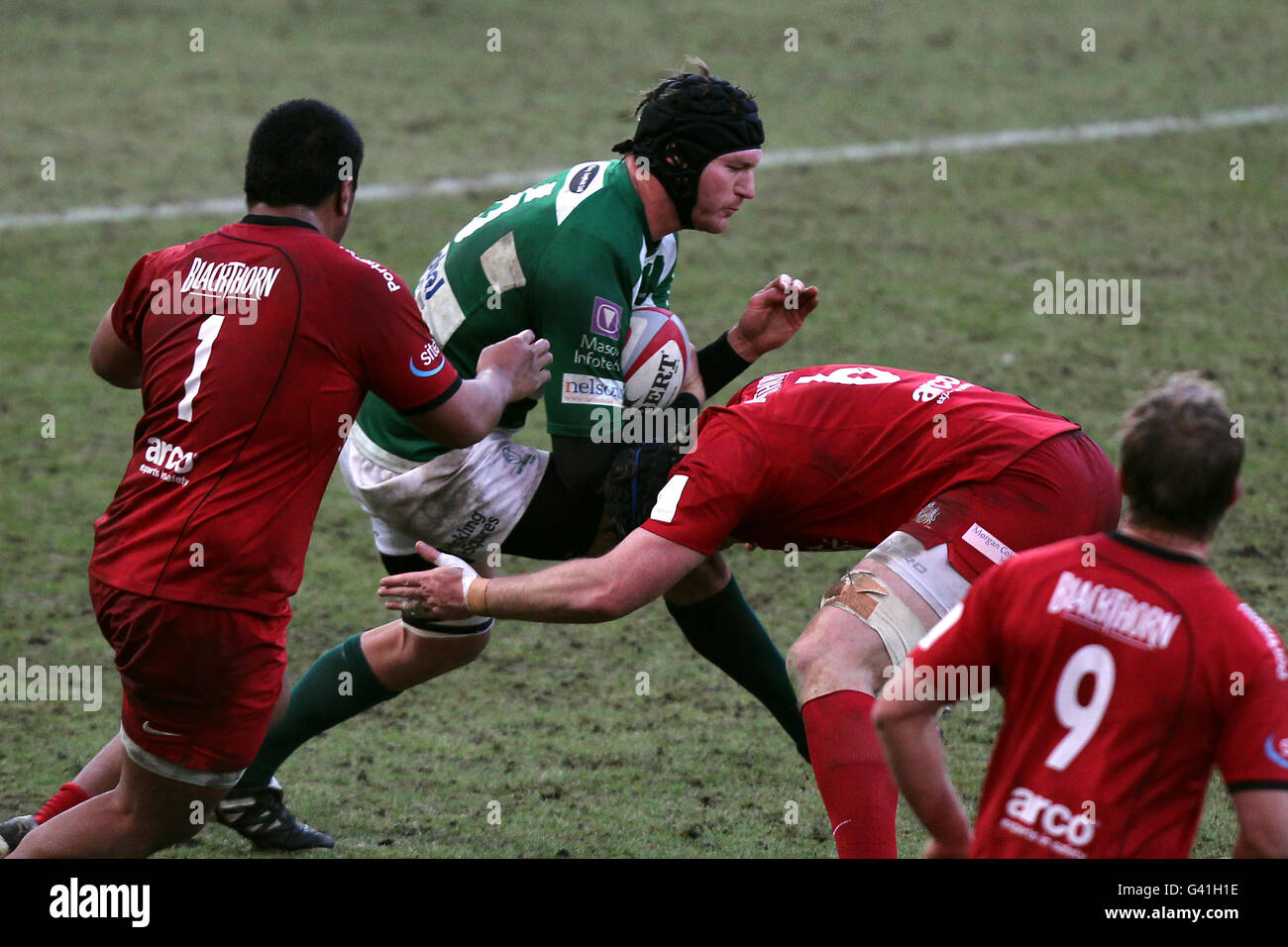 Rugby Union - National League One - Nottingham Rugby v Bristol - Meadow ...