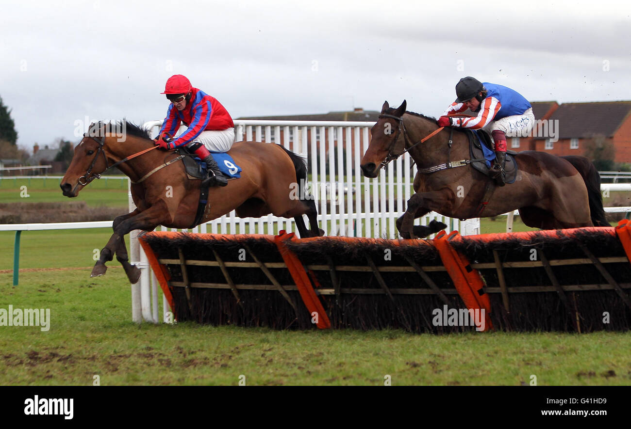 Horse Racing - Hereford Racecourse Stock Photo - Alamy