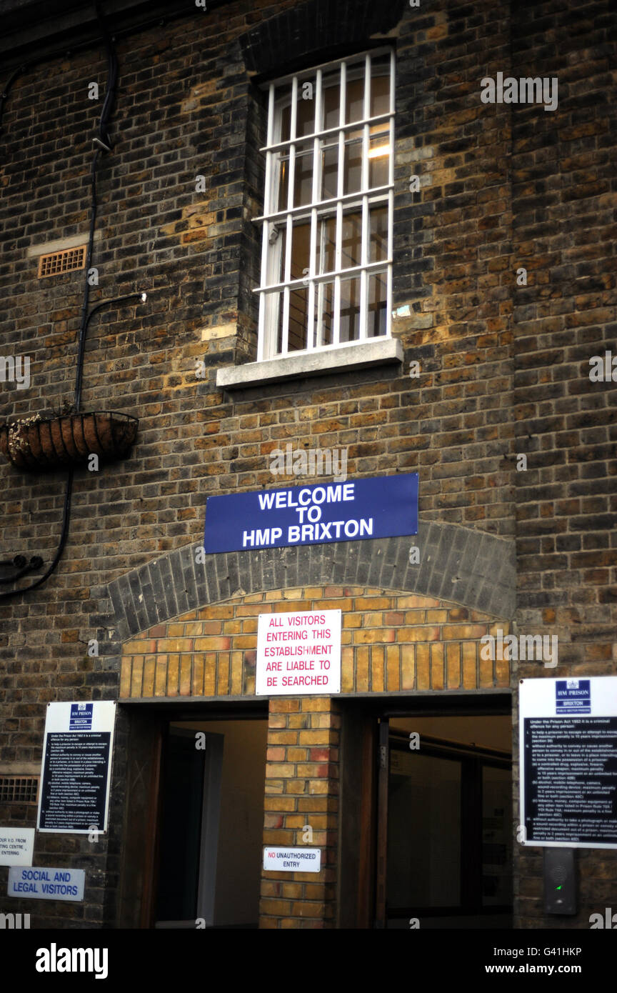 Hmp brixton sign hi-res stock photography and images - Alamy