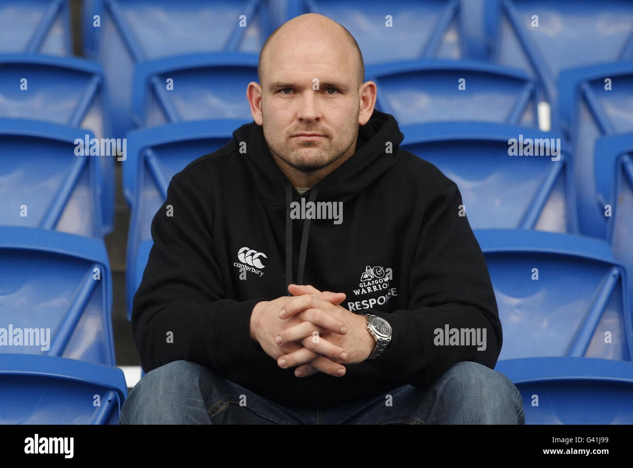 Glasgow warriors dougie hall team announcement scotstoun stadium hi-res ...
