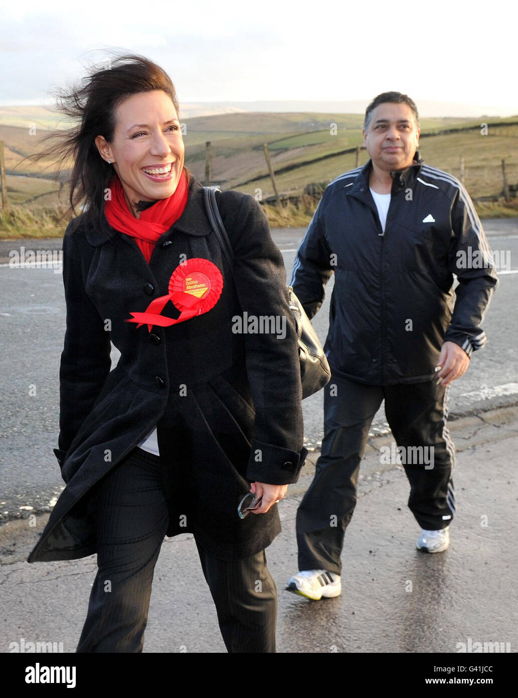 Debbie Abrahams, the new Labour MP for Oldham East and Saddleworth ...