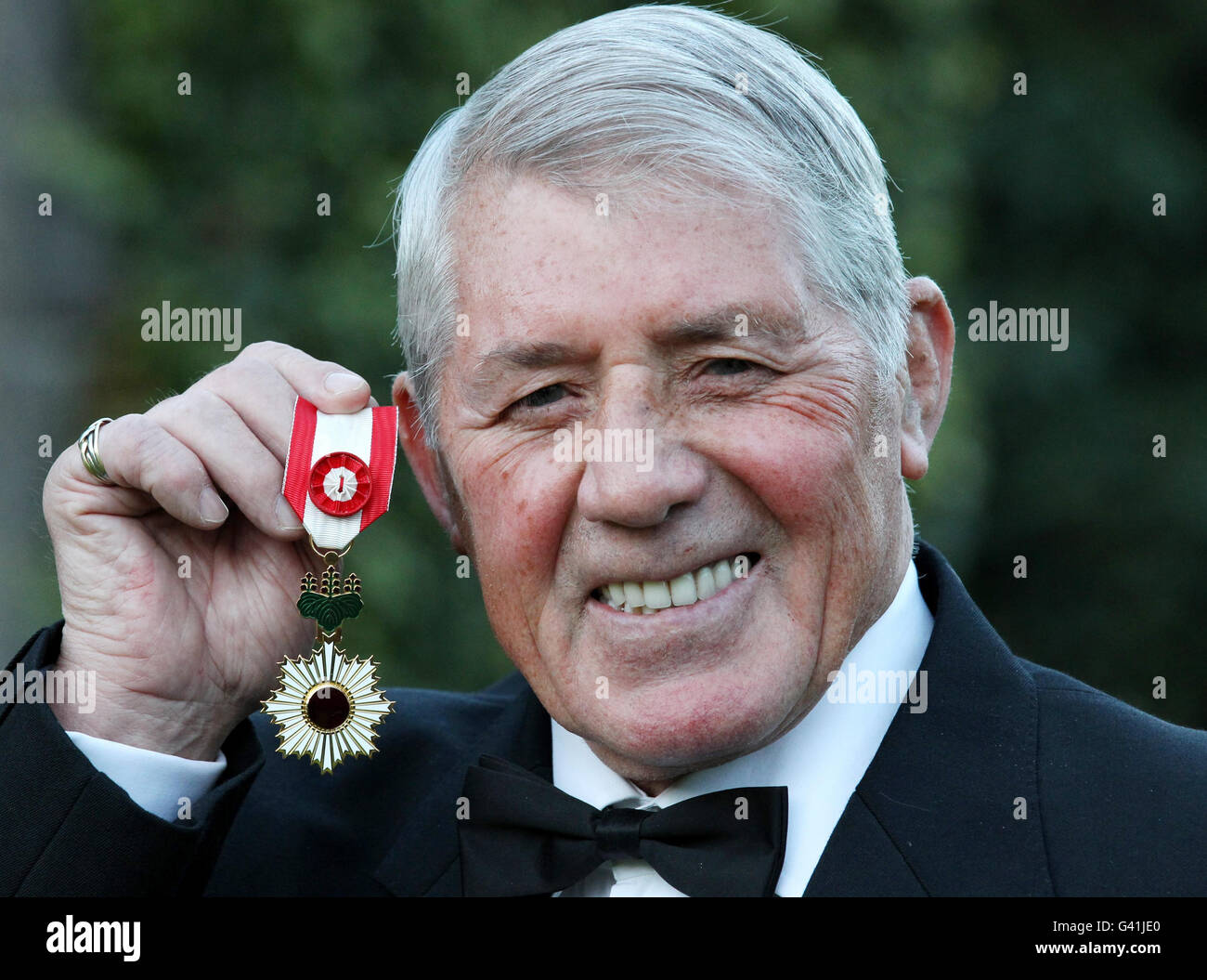 George Kerr with the Order of the Rising Sun, one of Japan's highest ...