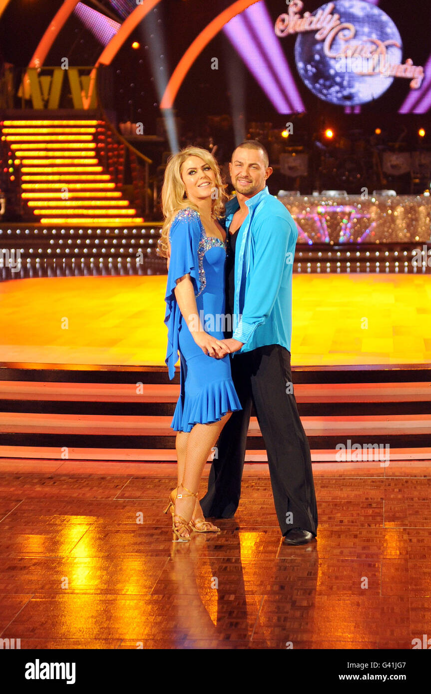 Strictly Come Dancing The Live Tour photocall - Nottingham Stock Photo ...