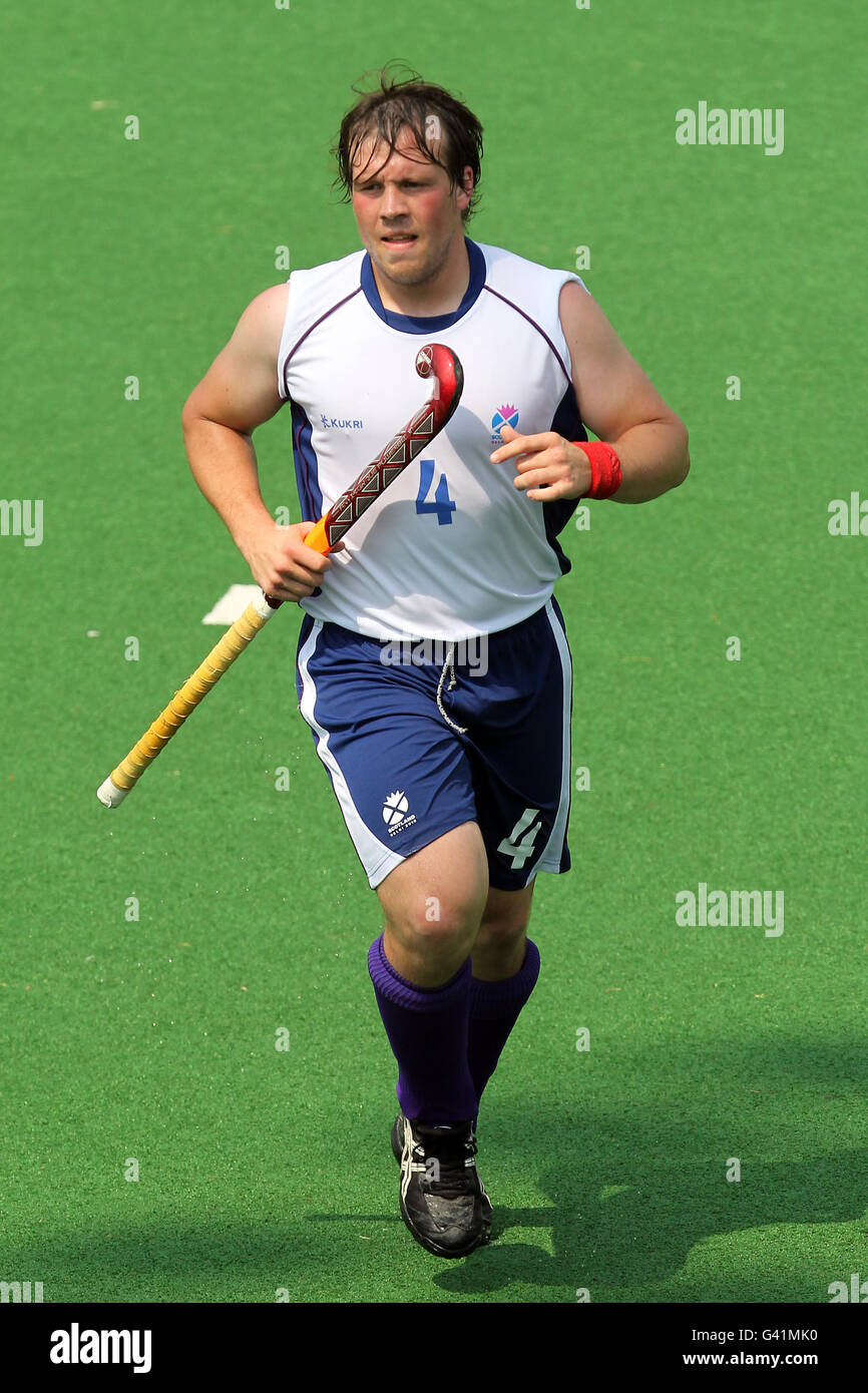 Scotland's Stephen Dick in action against Pakistan during day two of ...