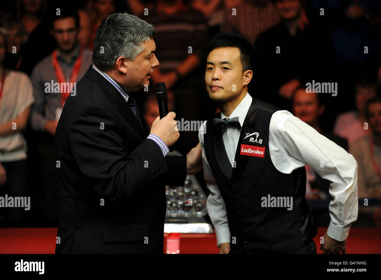 Snooker - Ladbrokes Mobile Masters - Day Eight - Wembley Arena. BBC ...
