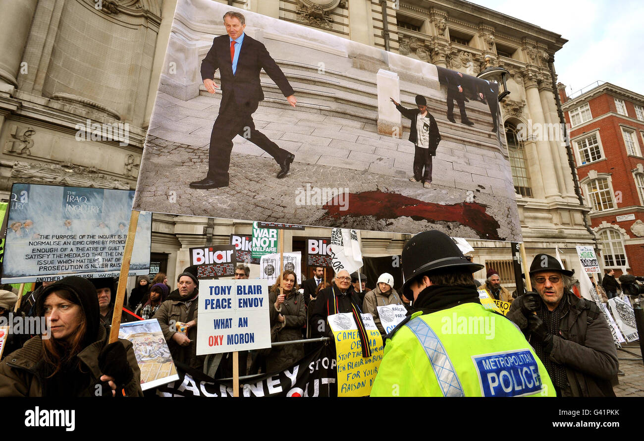 Chilcot Iraq inquiry Stock Photo - Alamy