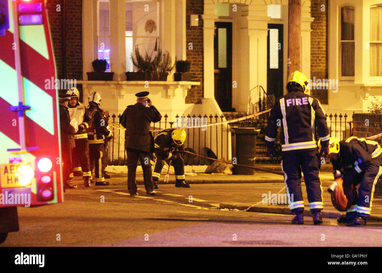 South london gas explosion hi-res stock photography and images - Alamy