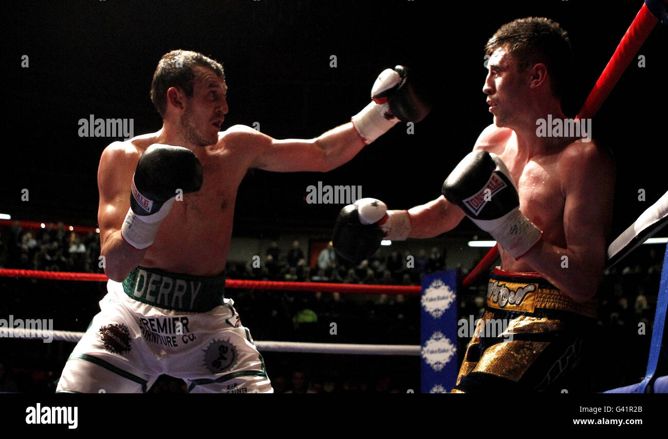 Boxing - IBO Lightweight Title - Derry Mathews v Scott Lawton ...
