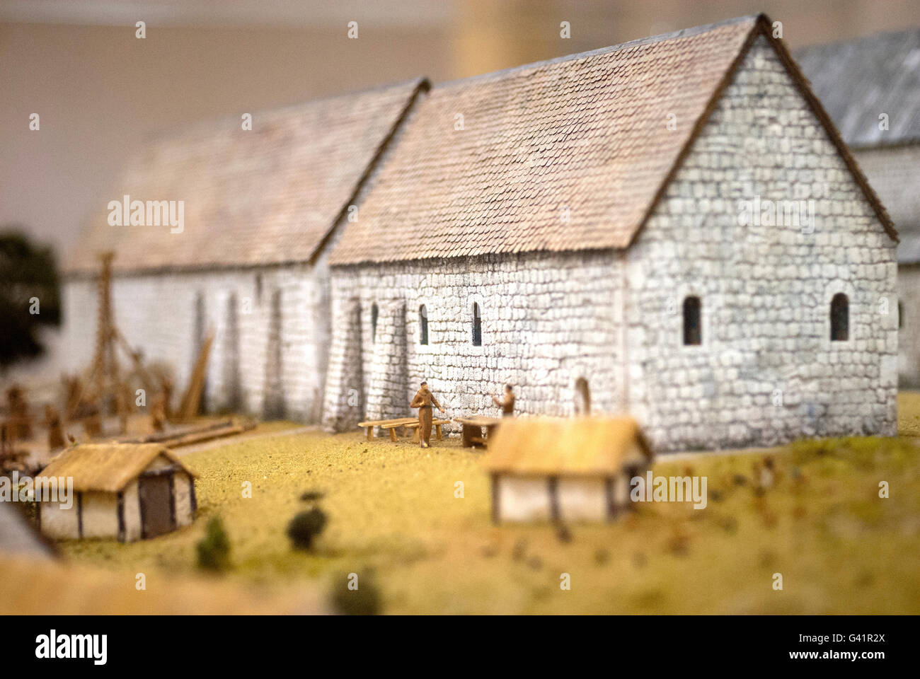 Medieval model hi-res stock photography and images - Alamy