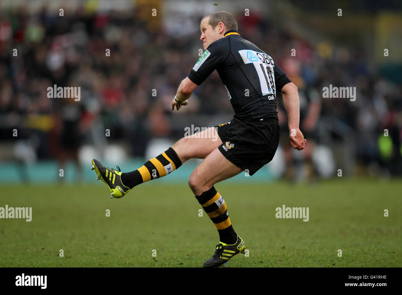 London wasps dave walder converts a try hi-res stock photography and ...