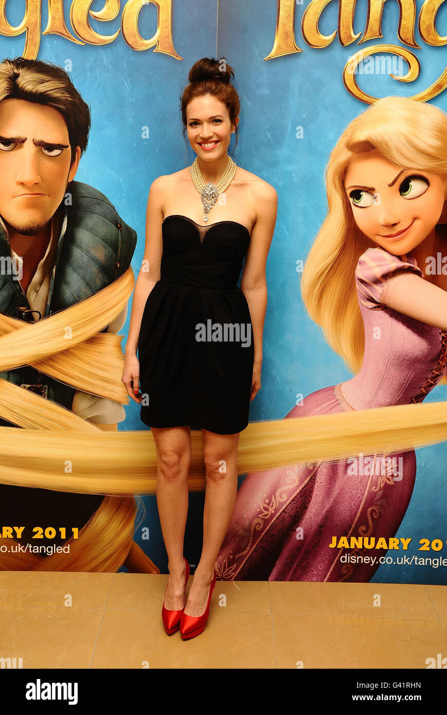 Tangled premiere - London Stock Photo - Alamy
