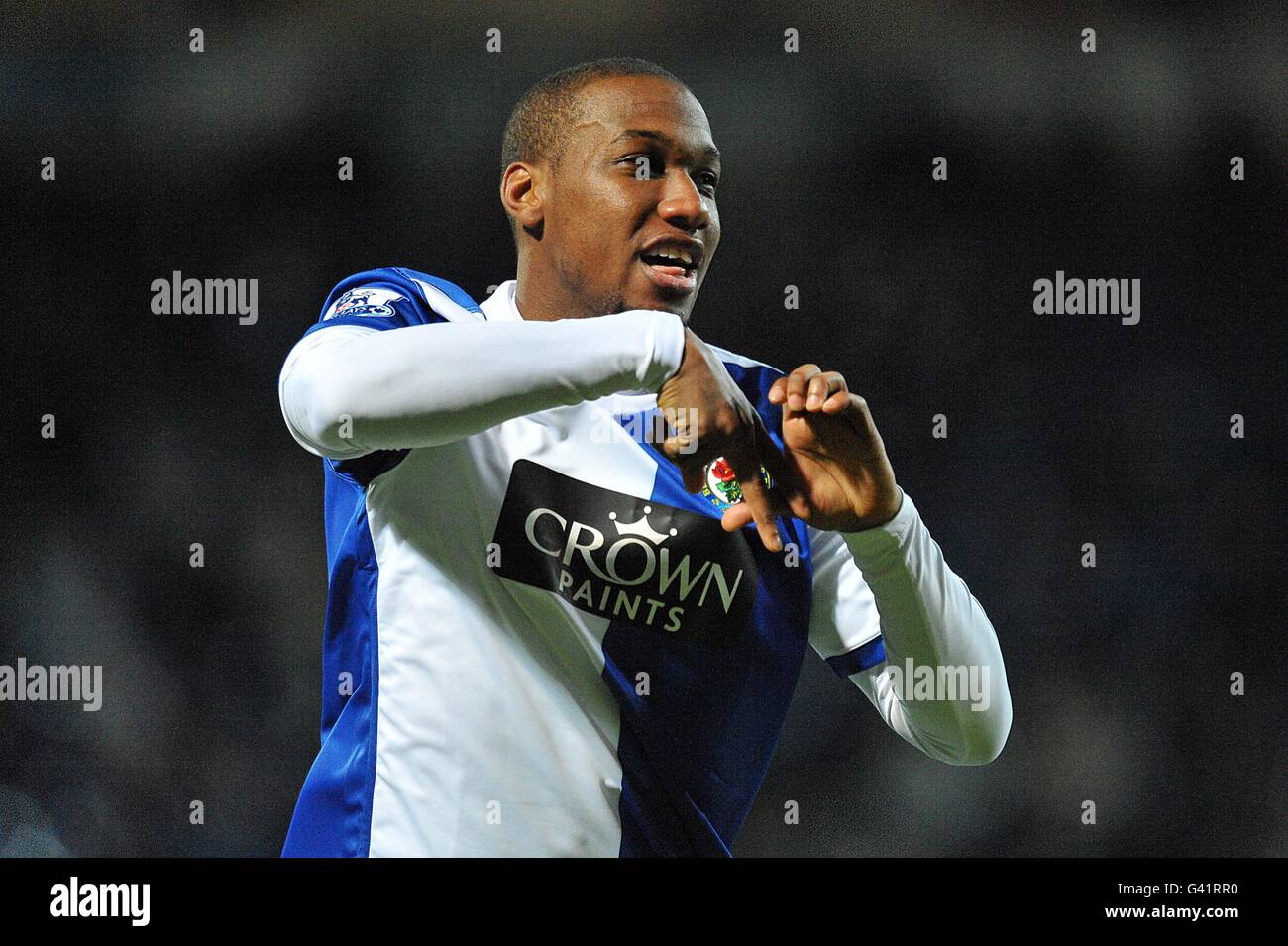 Blackburn rovers david hoilett celebrates scoring their second goal hi ...