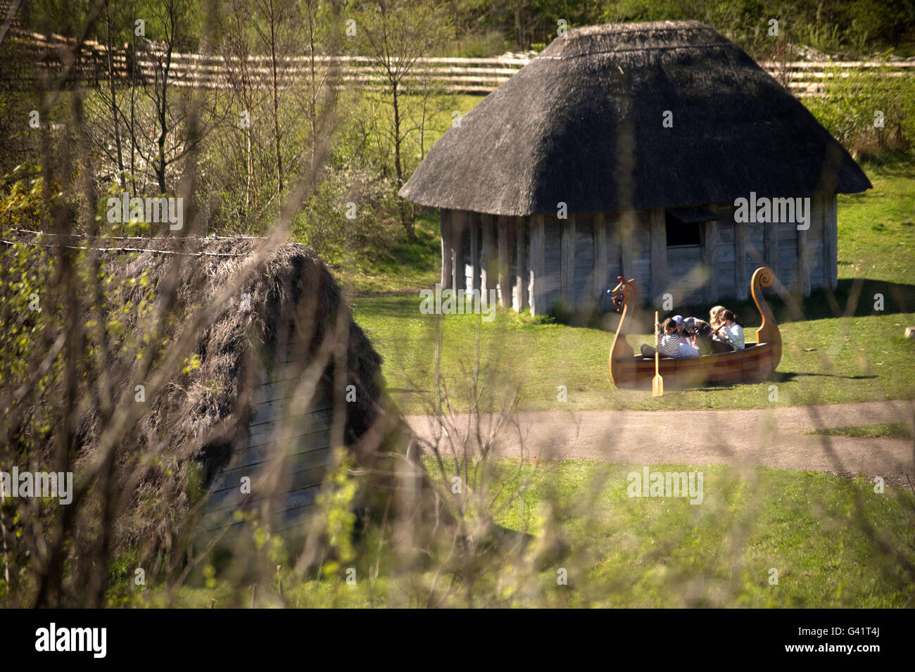 Anglo saxon hall reconstruction hi-res stock photography and images - Alamy