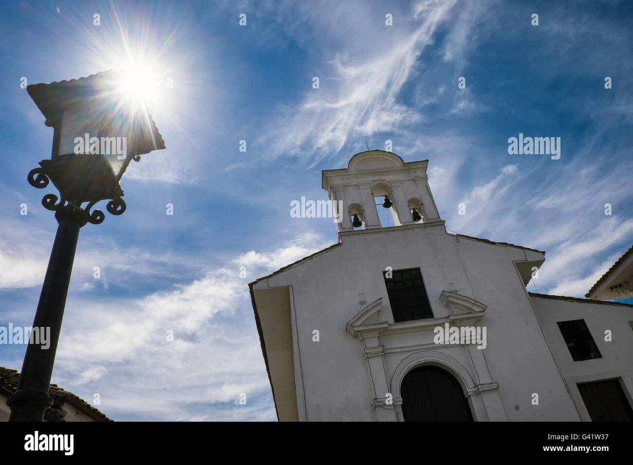 Church of Popayán Stock Photo - Alamy
