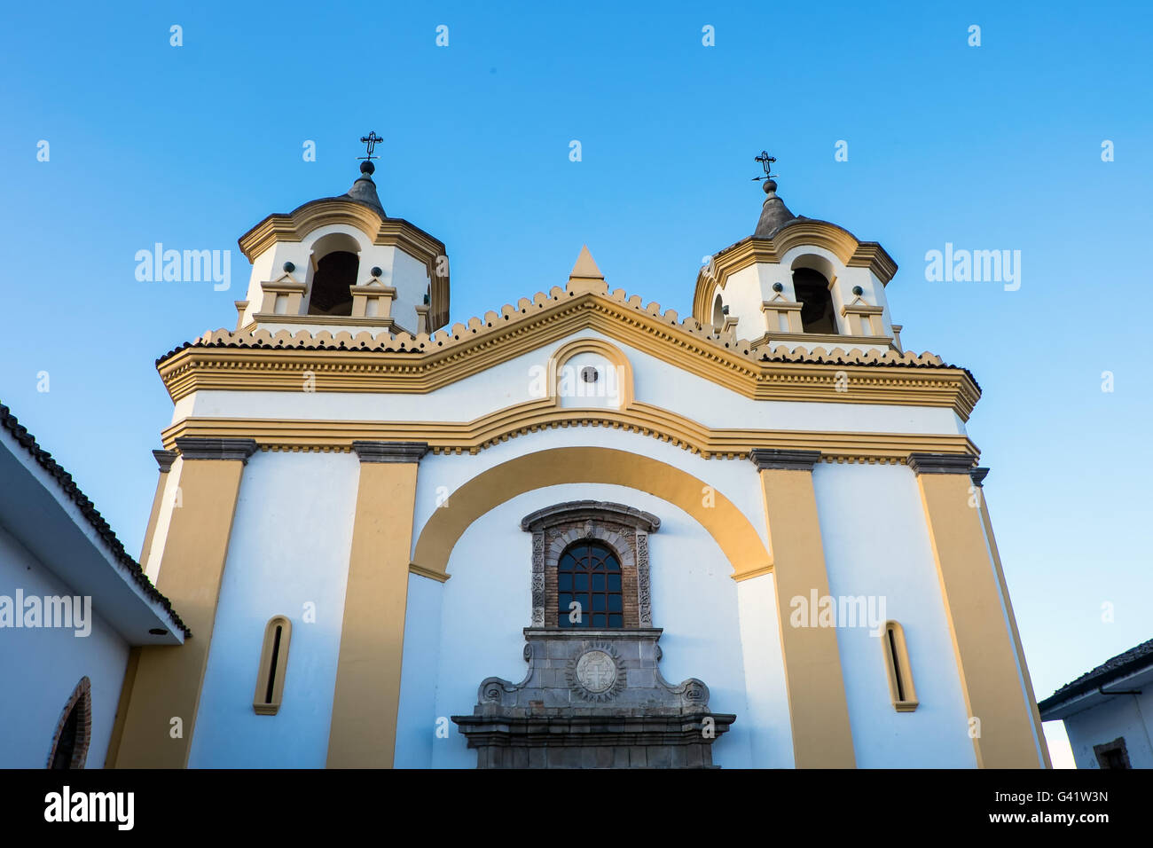 Colombia church white chapel hi-res stock photography and images - Alamy