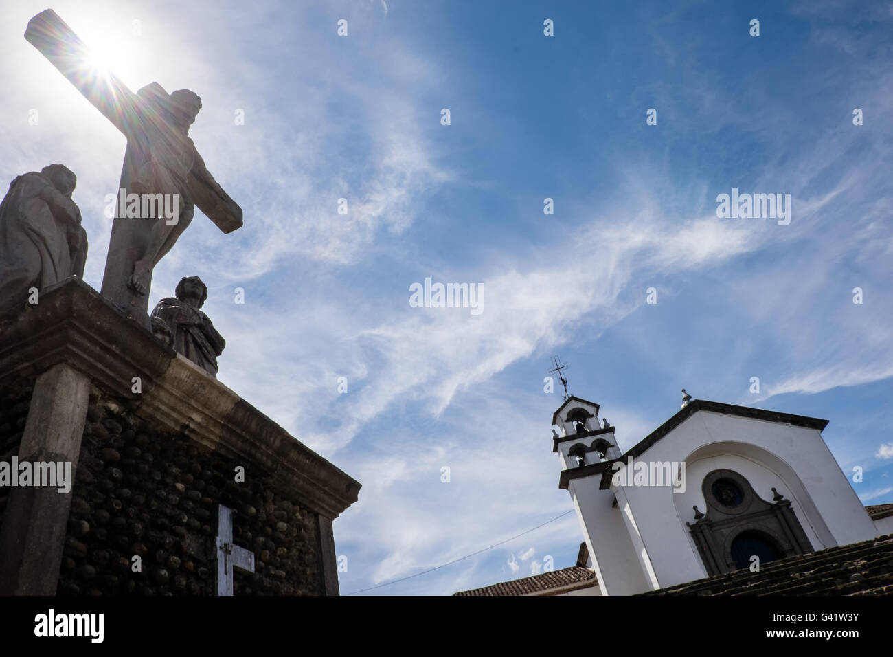 Church of Popayán Stock Photo - Alamy