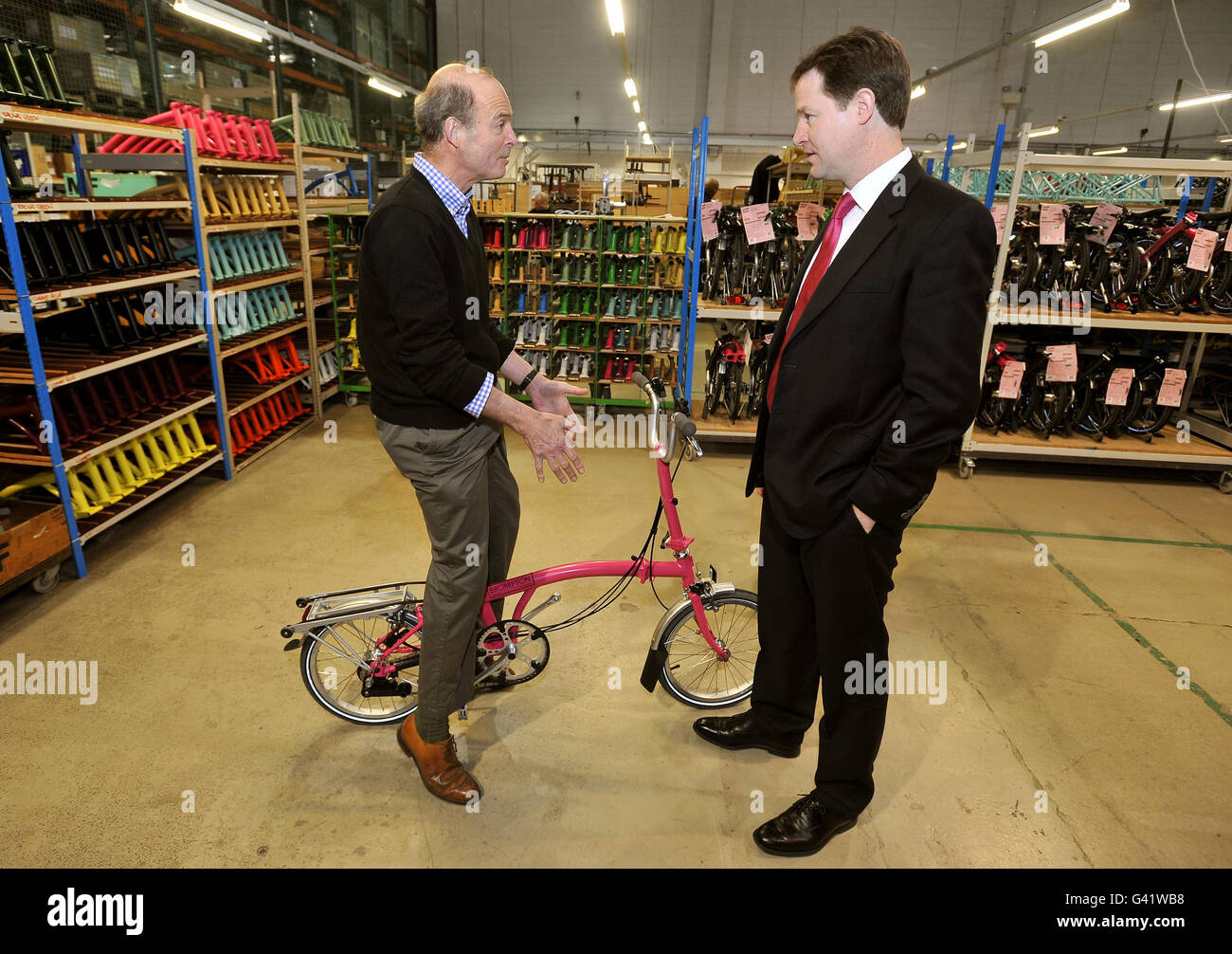 Brompton bicycle manufacturing hi-res stock photography and images - Alamy