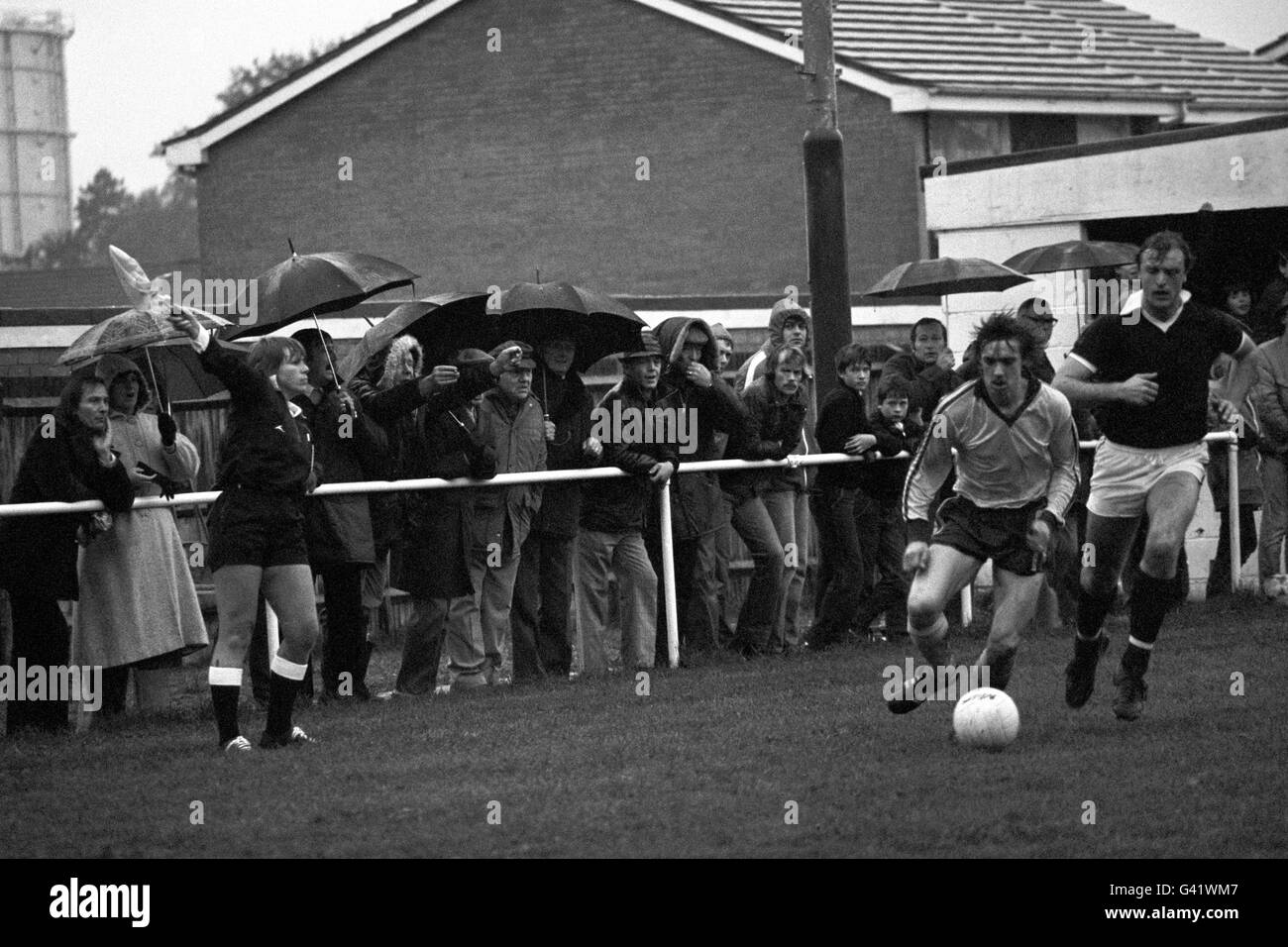 Sidelines soccer Black and White Stock Photos & Images - Alamy