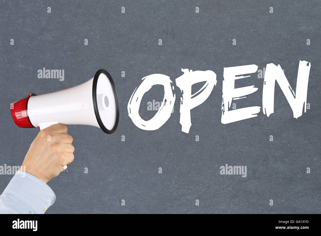 Open shop hi-res stock photography and images - Alamy