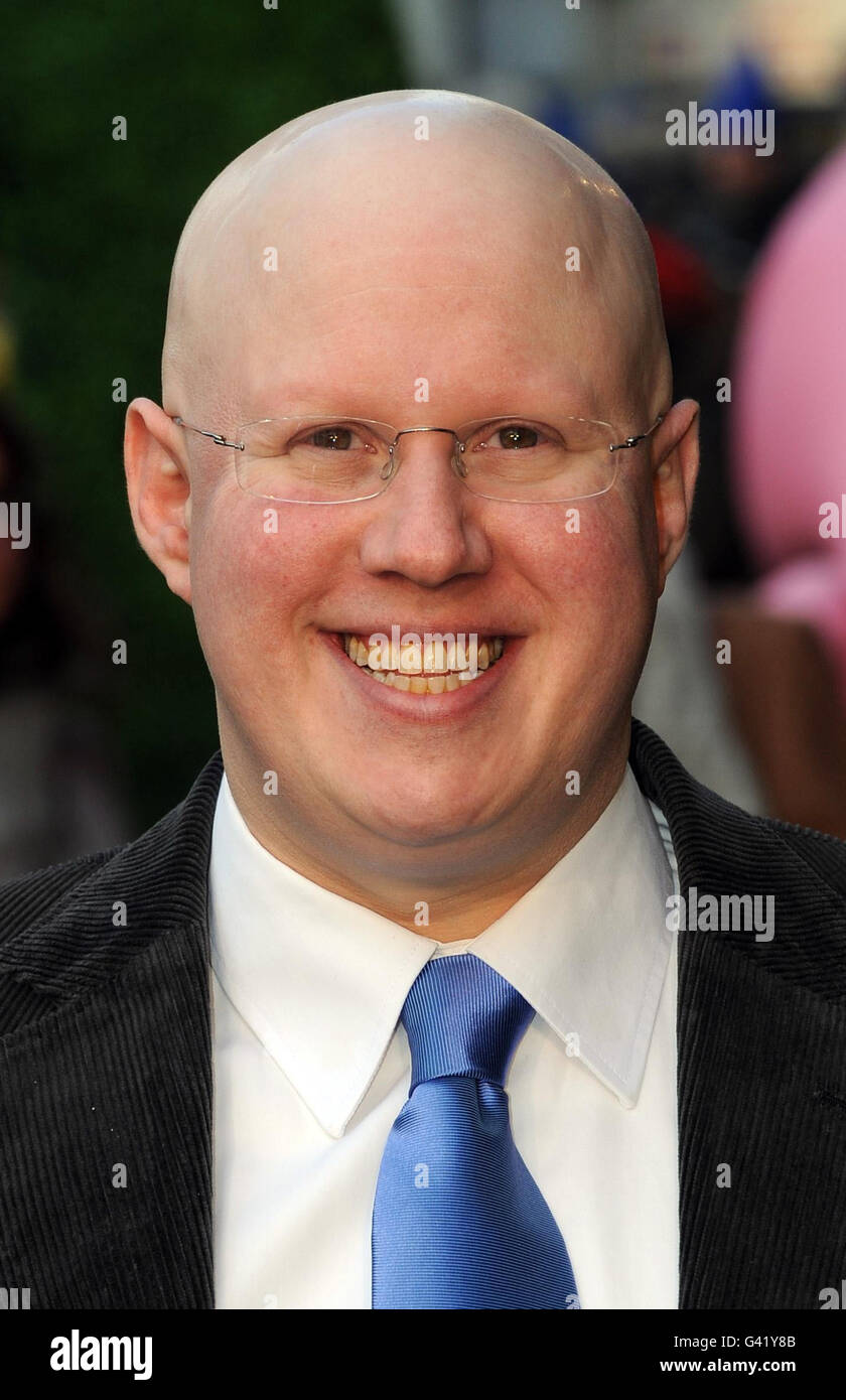 Matt Lucas, arrives for the premiere of Gnomeo and Juliet, an animated ...