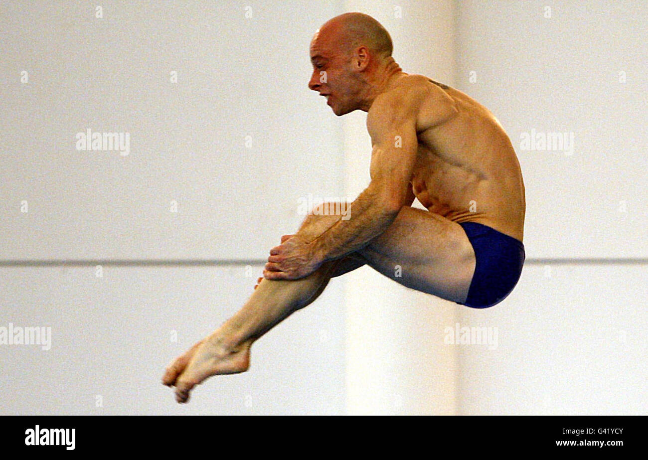 Great Britain's Peter Waterfield during the 10m platform during the ...