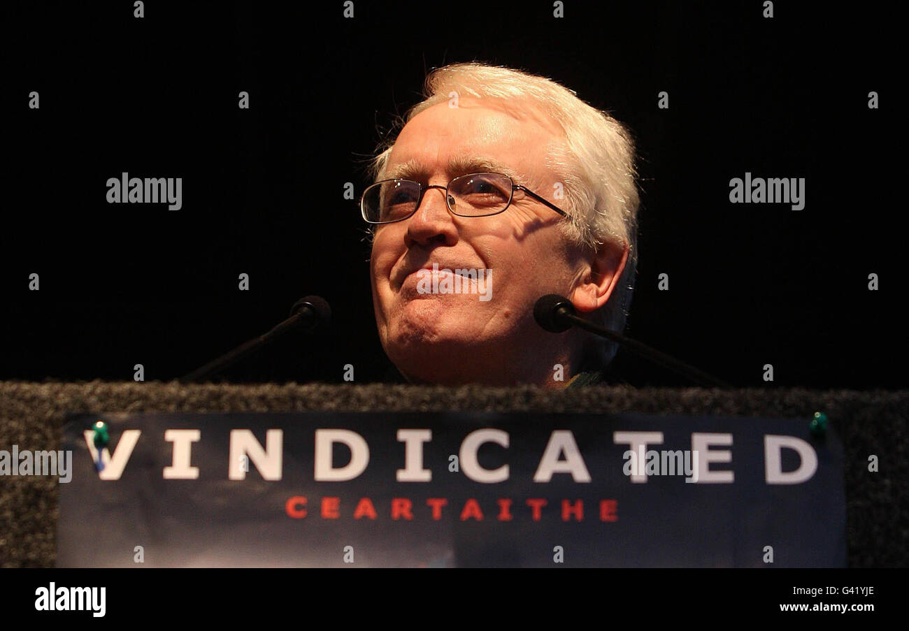 John Kelly who's brother Michael was shot dead on Bloddy Sunday ...