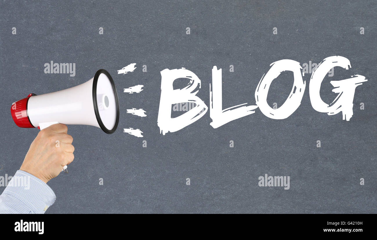 Blog writing hi-res stock photography and images - Alamy