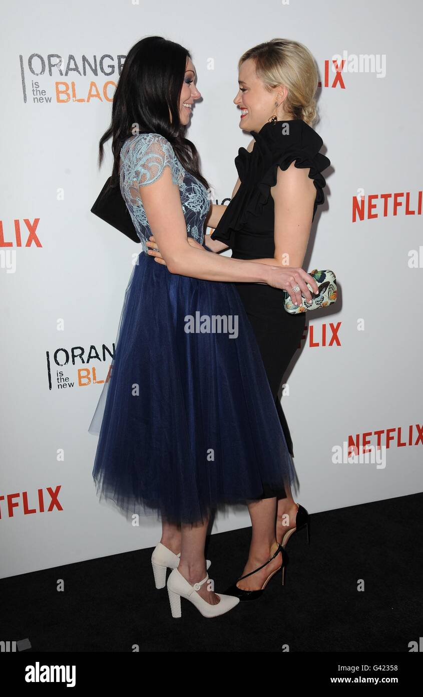 New York, NY, USA. 16th June, 2016. Laura Prepon, Taylor Schilling at ...