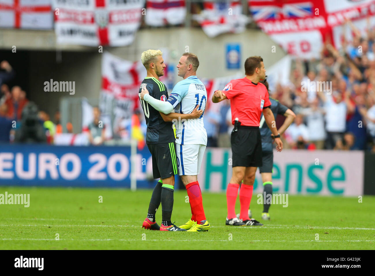 Stade Felix Bollaert-Delelis, Lens, France. 16th June, 2016. European ...