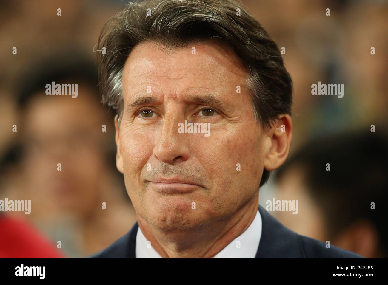 Sebastian Coe, newly elected president of the IAAF (International ...