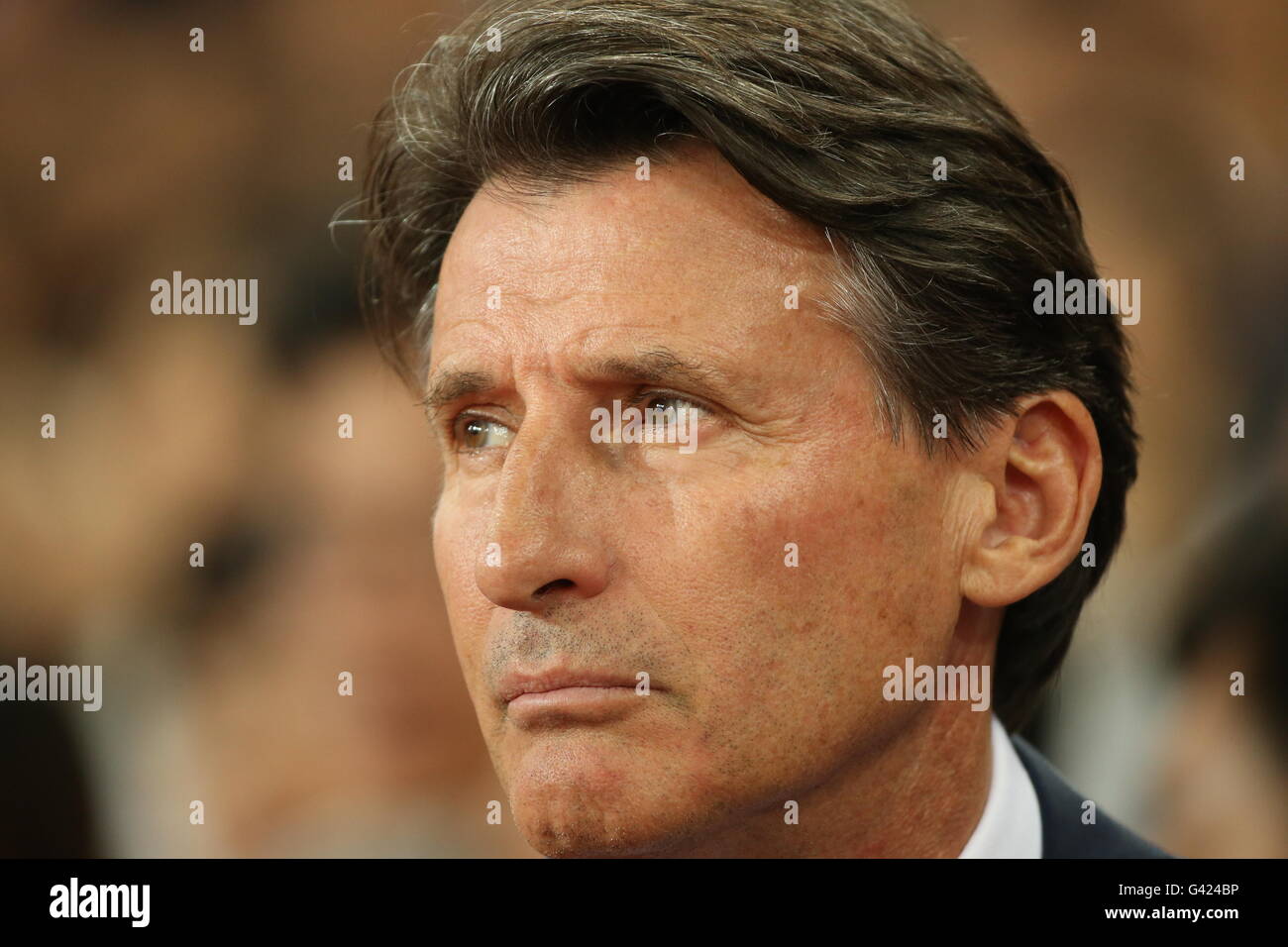 Sebastian Coe, newly elected president of the IAAF (International ...