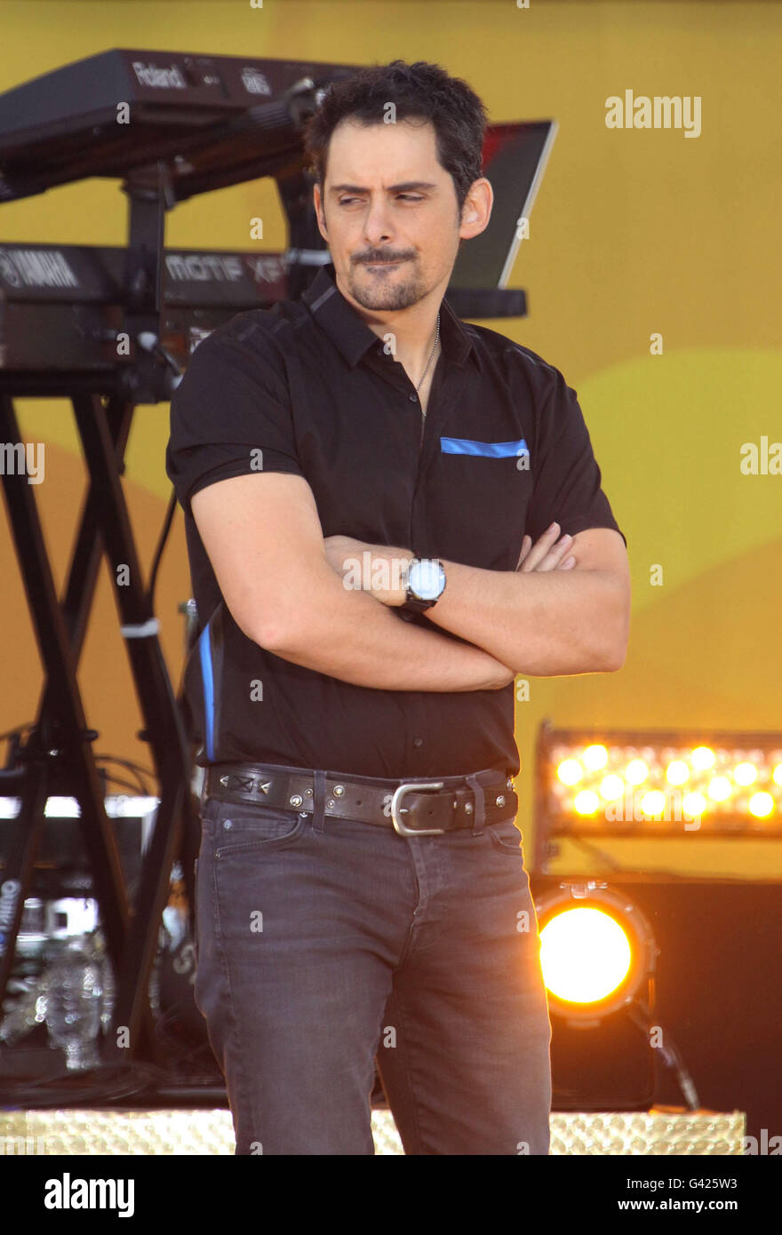 New York, New York, USA. 17th June, 2016. Singer BRAD PAISLEY on 'Good ...