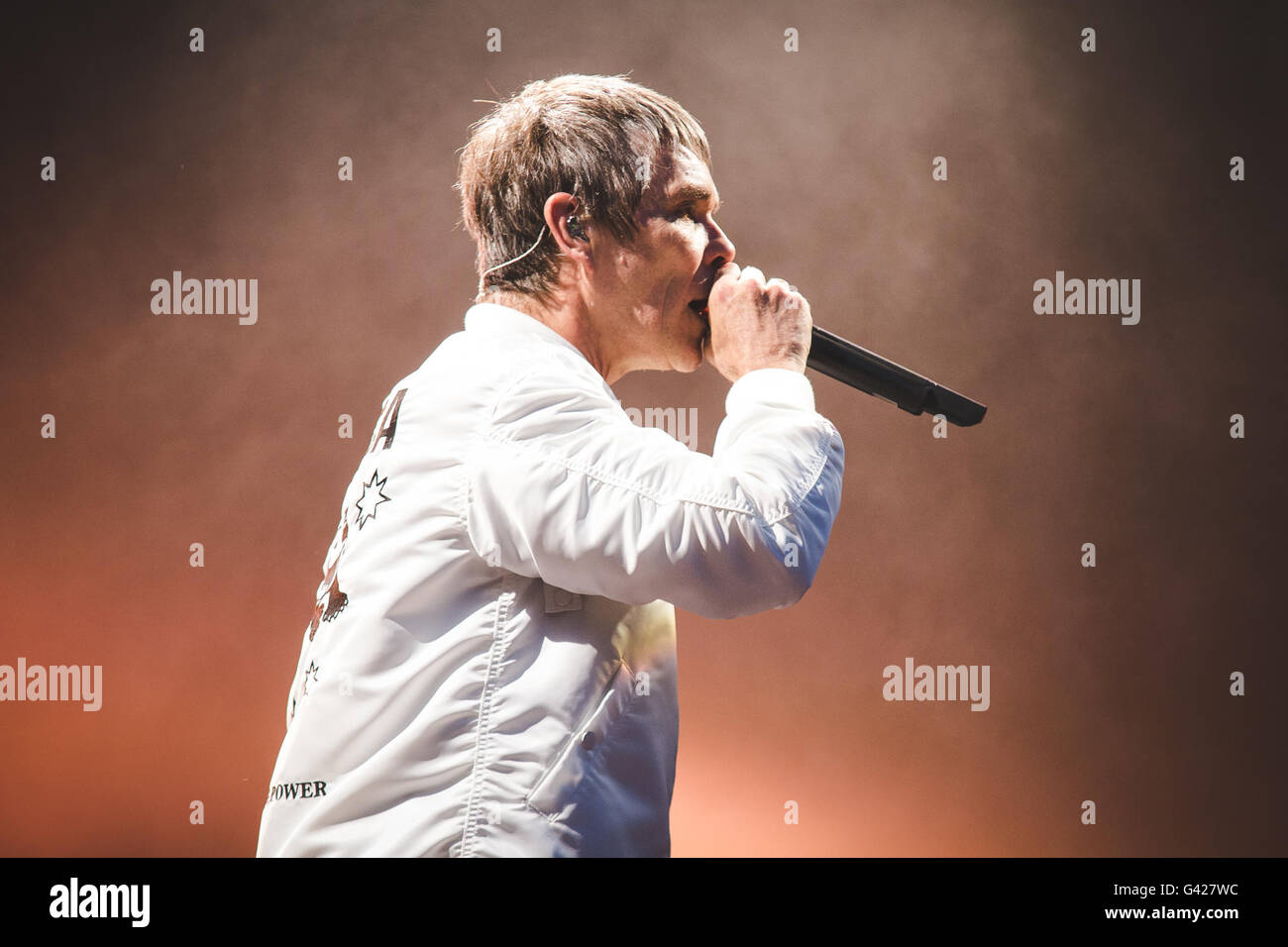The stone roses john squire ian brown hi-res stock photography and ...