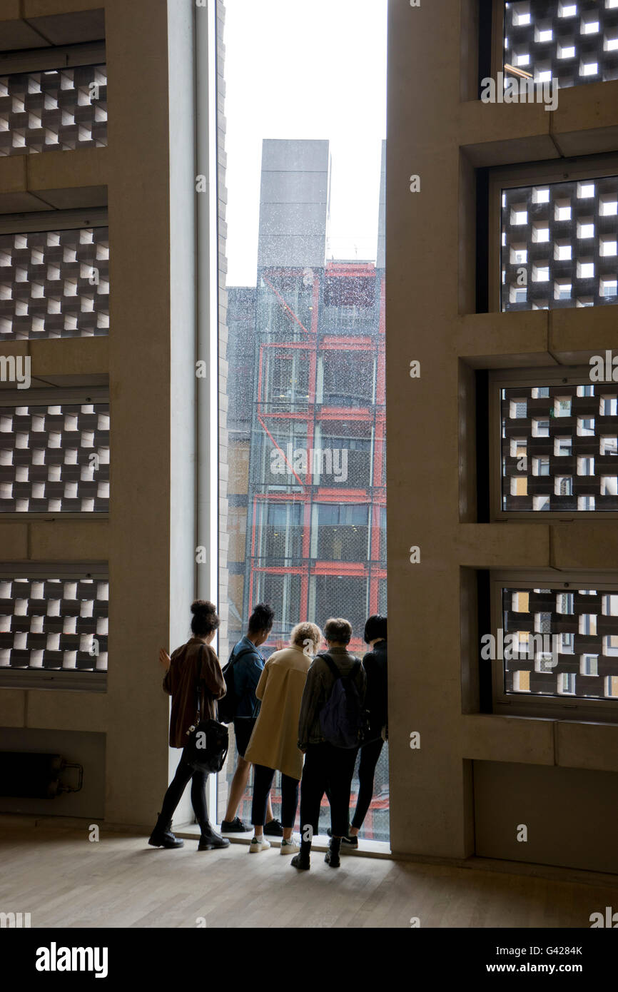 London,UK.17th June 2016. Visitors at the new Tate Modern extension ...