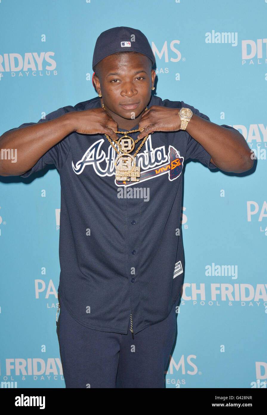 Las Vegas, Nevada, USA. 17th June, 2016. Rapper OT Genasis (Cut it ...