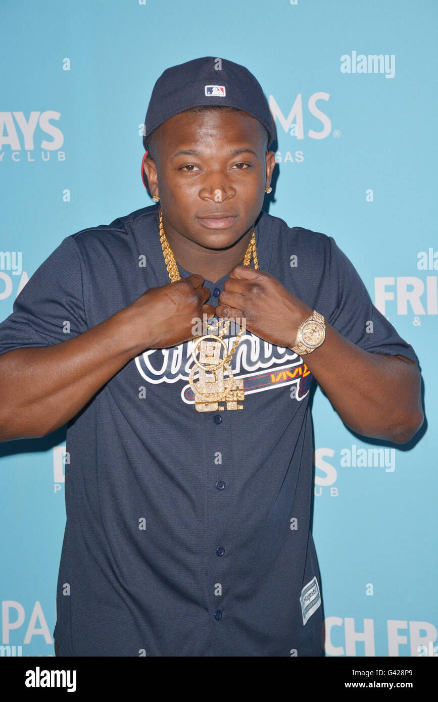 Las Vegas, Nevada, USA. 17th June, 2016. Rapper OT Genasis (Cut it ...