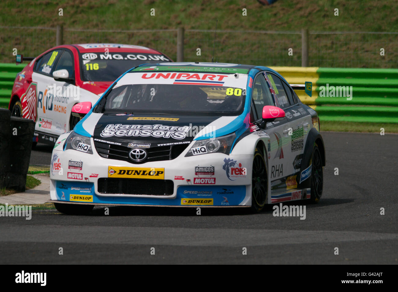 Darlington, UK, 18 June 2016. Tom Ingram of Speedworks Motorsport ...