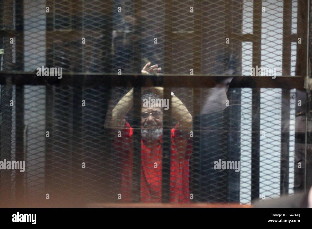 Morsi in prison hi-res stock photography and images - Alamy