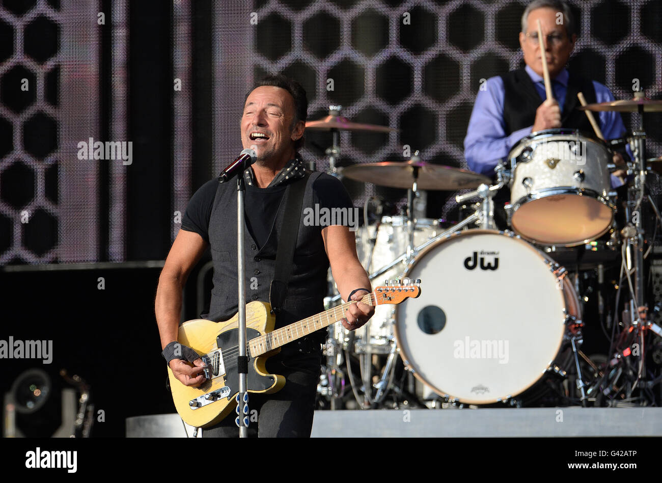 Munich, Germany. 17th June, 2016. The US-American rock musician, Bruce ...