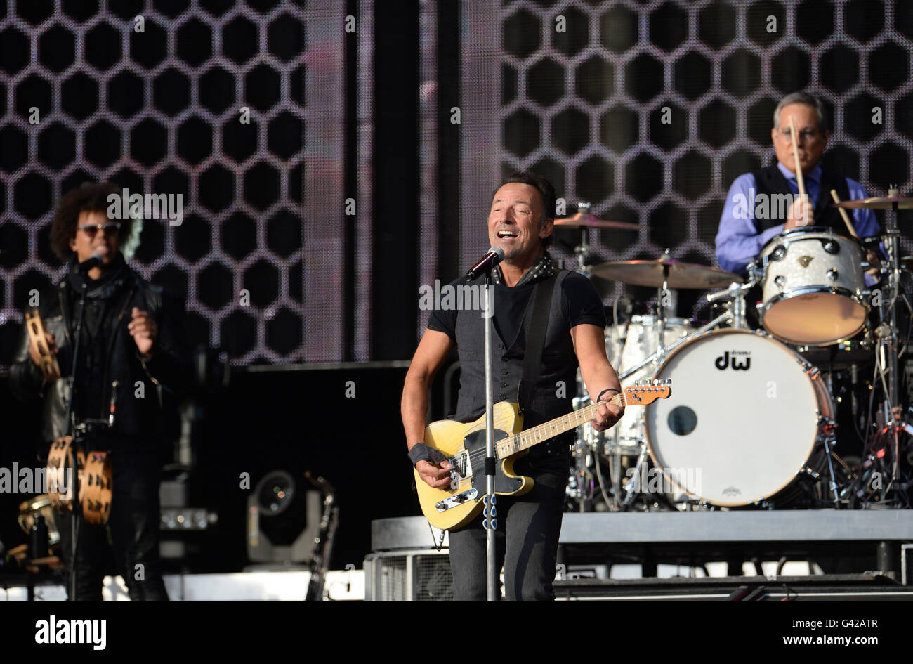 Munich, Germany. 17th June, 2016. The US-American rock musician, Bruce ...
