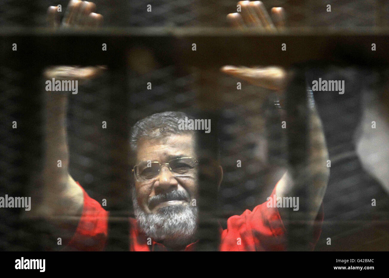 Cairo, Egypt. 18th June, 2016. Egypt's ousted Islamist president ...