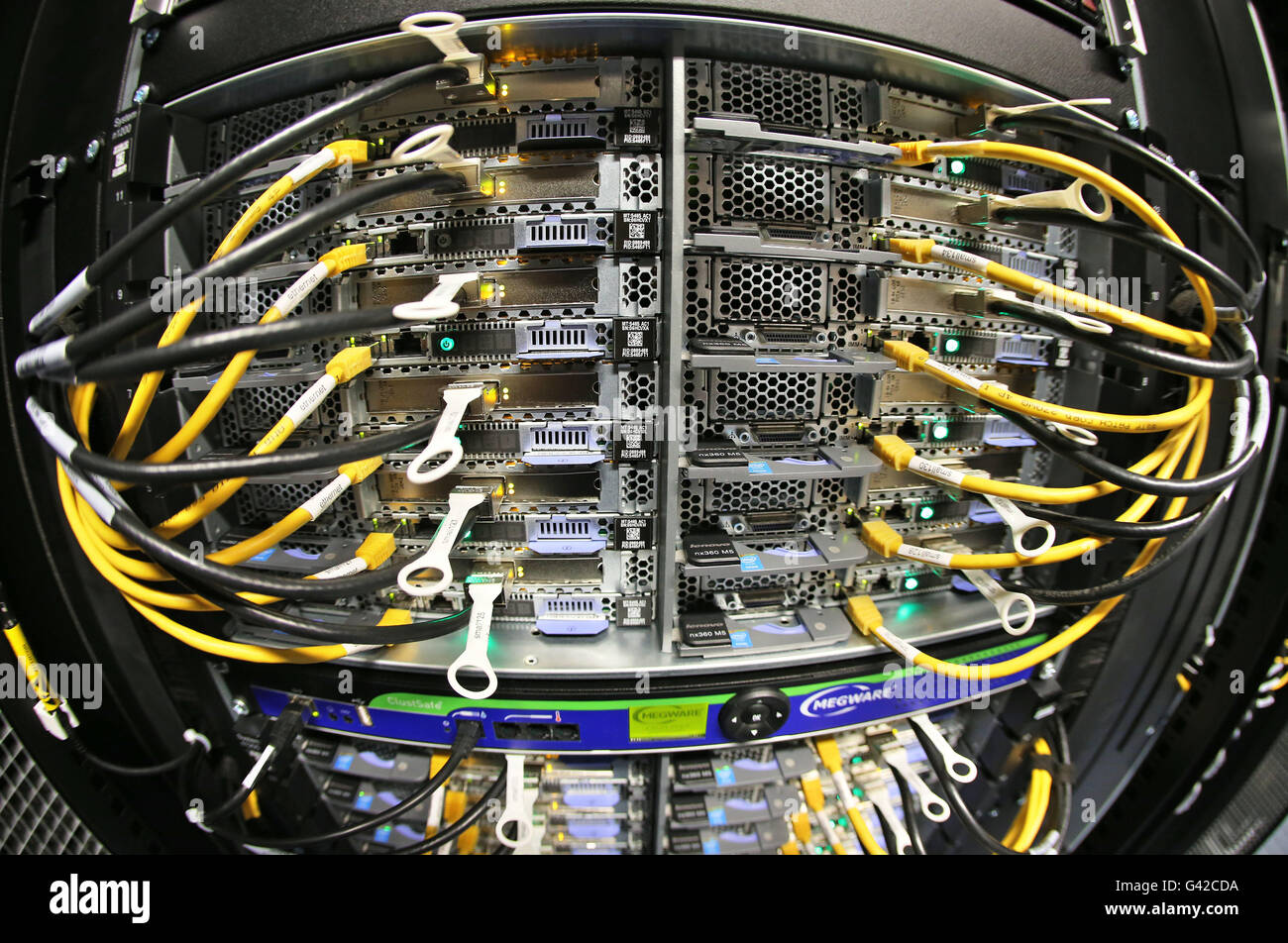 An entity (Compunote) of the new high performance computer 'Janus ...